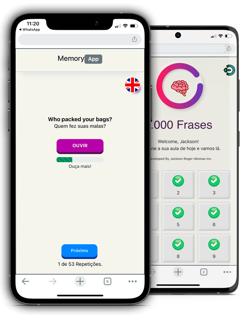 English Memory App